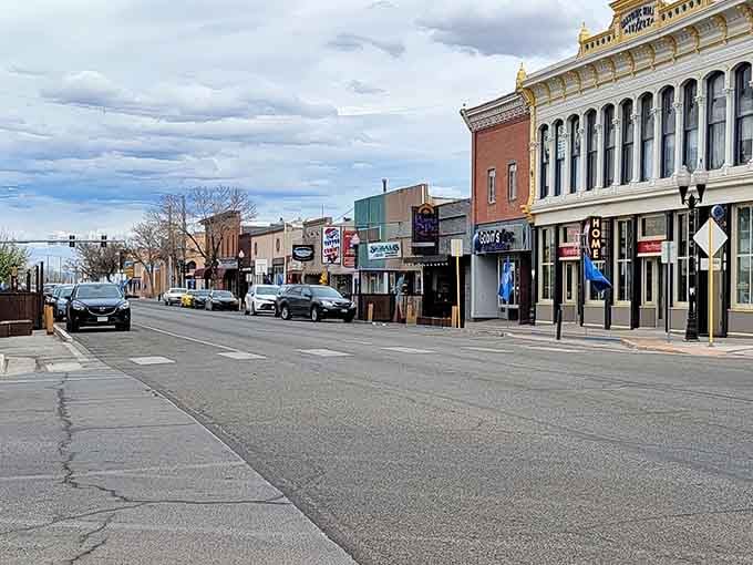 Alamosa's historic downtown features well-preserved buildings where locals shop without big city price tags or traffic.
