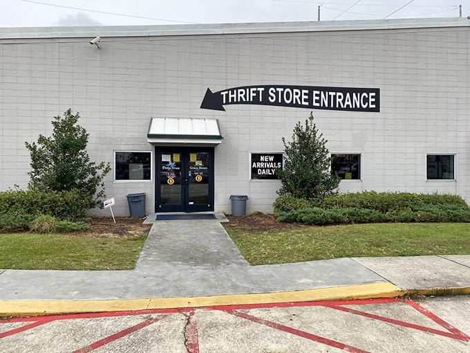 Don't let the plain entrance fool you &ndash; behind these doors lies a wonderland of secondhand surprises.