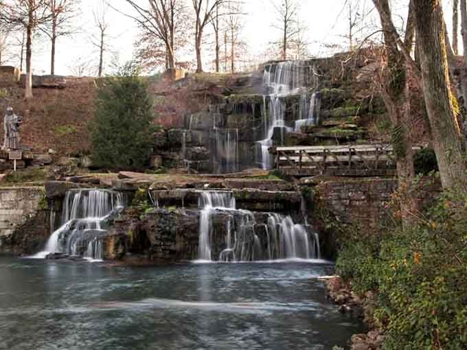 Historic stonework meets natural beauty in this terraced masterpiece that looks like a collaboration between engineers and Mother Nature.