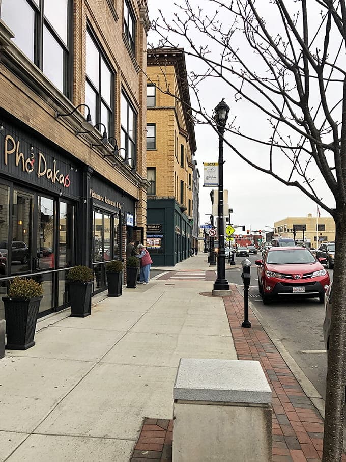Downtown sidewalks invite leisurely strolls past shops where locals still know each other's names.