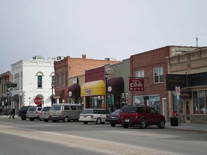 Hamilton's charming downtown district showcases classic Western storefronts where local businesses create a welcoming atmosphere for visitors and residents alike.
