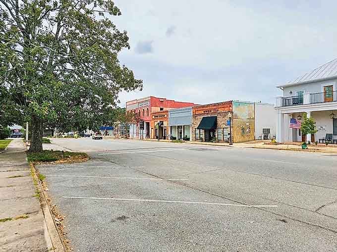 Autumn leaves scattered on quiet streets signal the kind of peaceful change we all need sometimes.