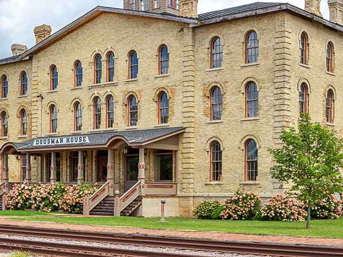 The Dousman House stands as a testament to craftsmanship from an era when buildings were meant to last.