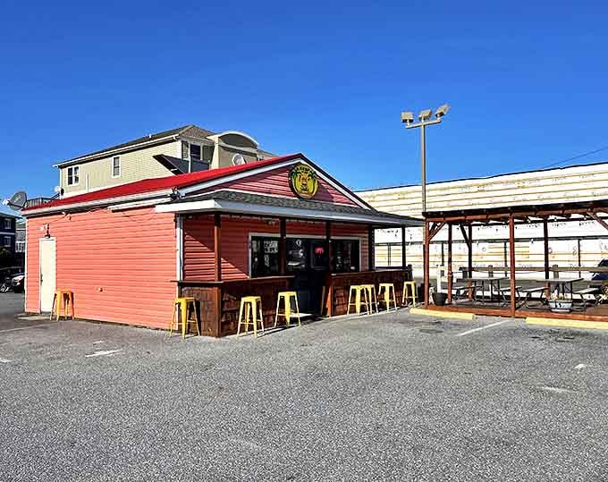 Stop N Go's vibrant red exterior practically shouts "authentic tacos here!" - and boy, does it deliver on promises.