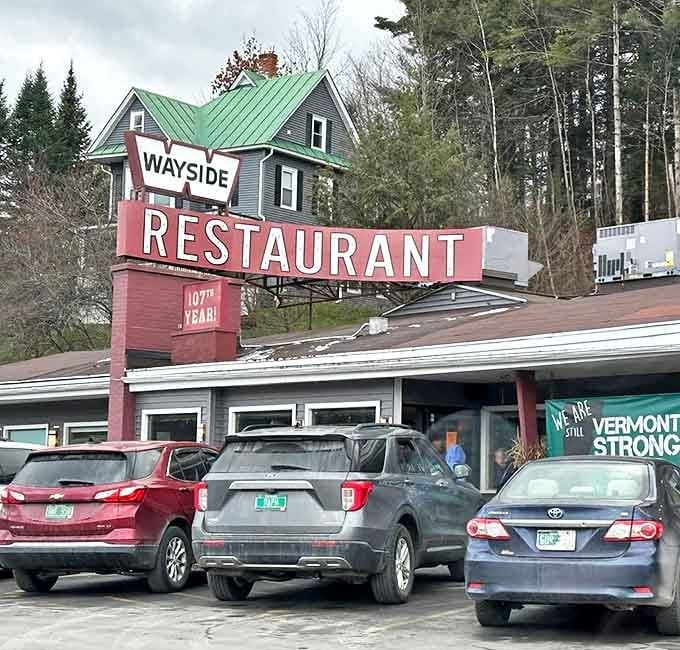 The iconic Wayside Restaurant sign has been guiding hungry travelers to comfort food nirvana since before your grandparents were born.
