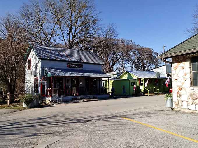 Colorful storefronts line quiet streets where shopping feels like treasure hunting with your best friend on Saturday.