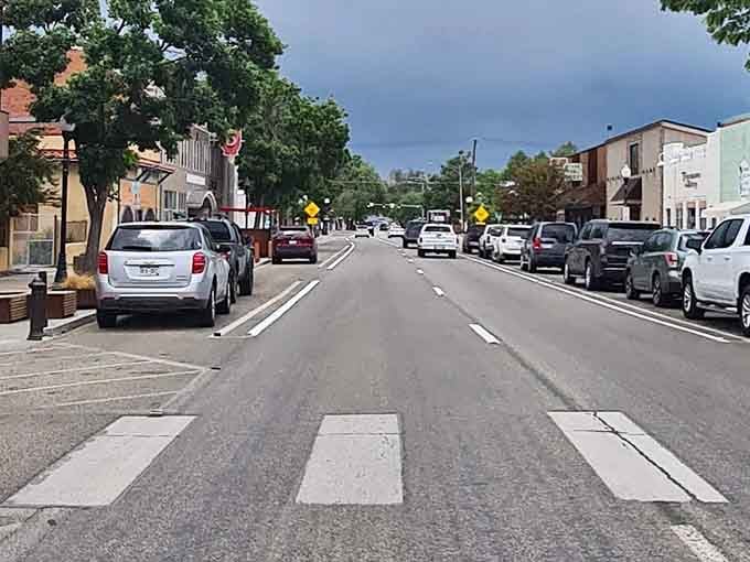 Alamosa's wide, tree-lined streets offer a relaxed pace of life where neighbors still know each other.