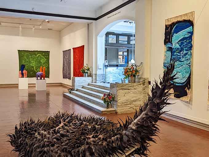 The Brattleboro Museum proves that great art doesn't need fancy frames when it has passionate curators instead.