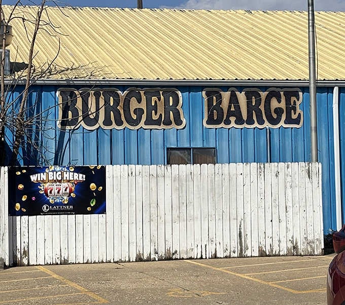With a name like "Burger Barge," you expect something quirky &ndash; and this blue riverside shack delivers!