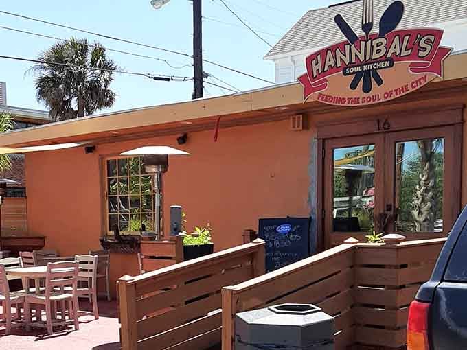 Hannibal's welcomes you with bright colors and even brighter flavors that'll keep you coming back.