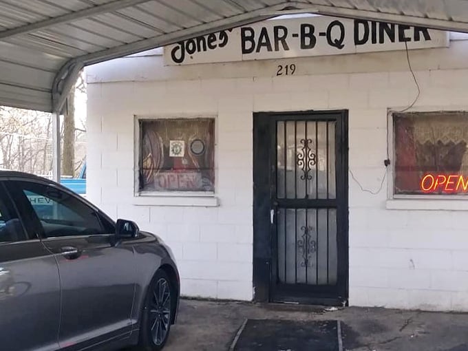 The "OPEN" sign at Jones glows like a ruby - simple, precious, and worth seeking out.