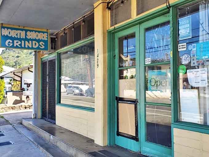 Behind these mint-green doors lies a world of island comfort food that tastes like someone's tutu is in the kitchen.