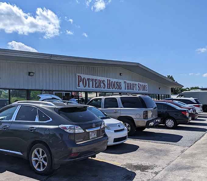 Smart shoppers know that popular stores like this one offer the best selection turnover.