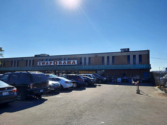 The two-story building holds endless possibilities, like a department store designed by people who actually understand what shoppers want.