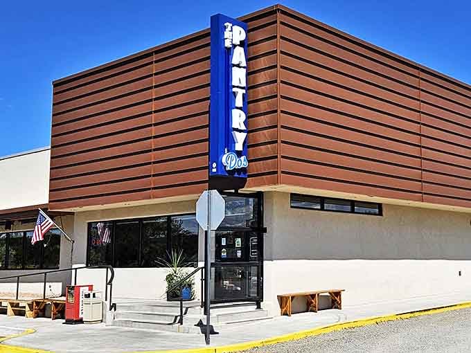 The sleek exterior of The Pantry Dos might look contemporary, but the food inside is timeless New Mexican comfort.