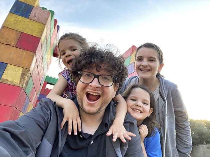 When the whole family's grinning this hard at a playground, you know you've found something special in your own backyard.