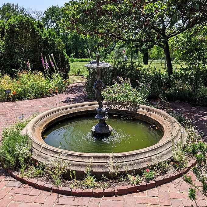 This fountain has seen more seasons than your favorite TV show and looks better with each passing year.