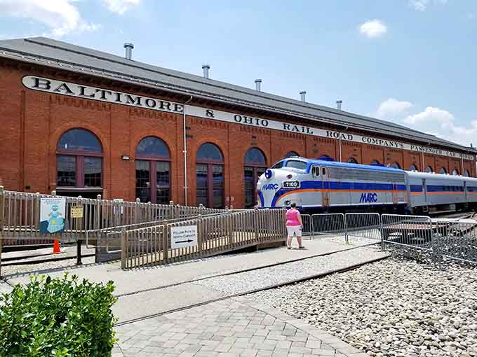 When the locomotives are this photogenic, you can't help but stop and capture the moment for posterity.