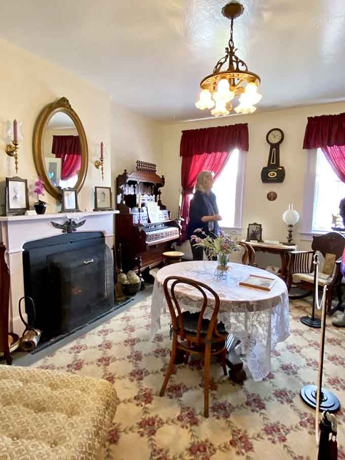 Step into a parlor where lighthouse keepers actually lived, complete with period furnishings that tell their own stories.