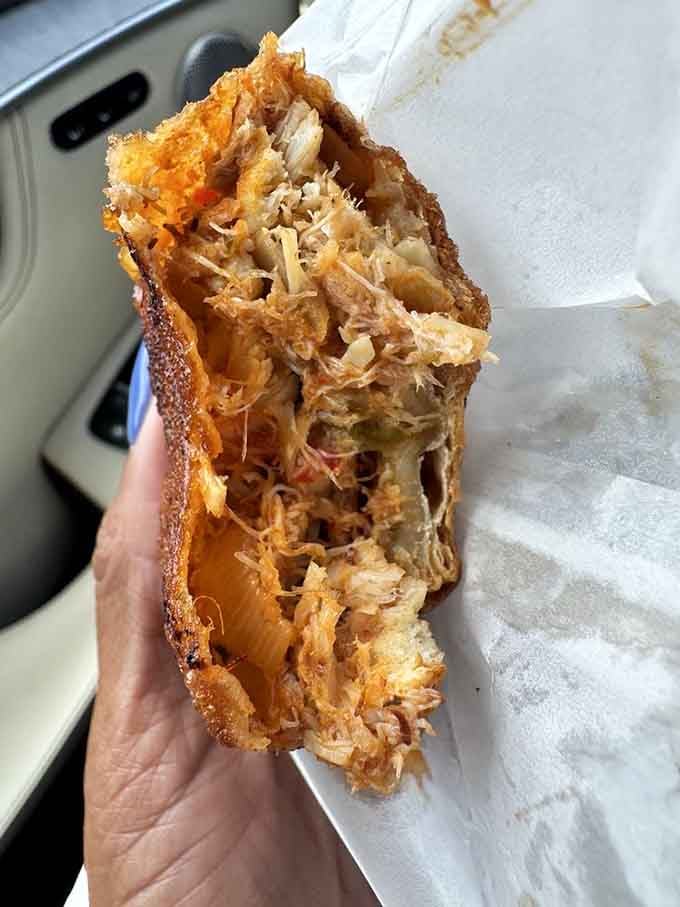 That golden crab eggroll is what happens when Tampa tradition meets creative genius.