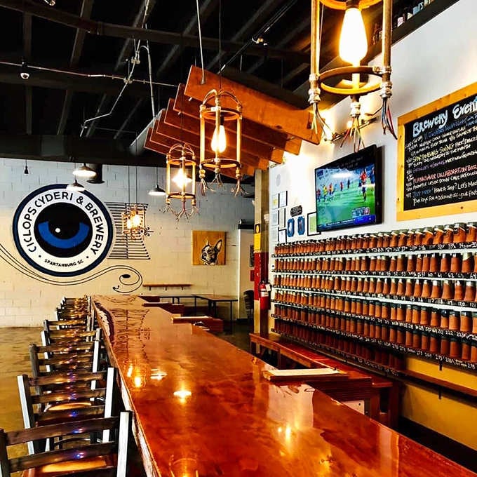 Ciclops Cyderi's gleaming bar and impressive tap wall suggest that affordable luxury isn't an oxymoron after all. Craft beer without the craft price.