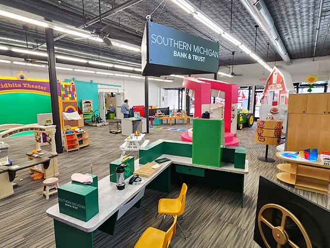 The children's museum keeps young visitors entertained, making grandparent duty surprisingly enjoyable and budget-friendly throughout.