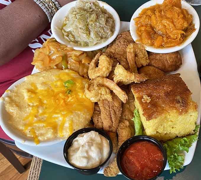 The seafood platter is basically a greatest hits album where every track is a chart-topper worth savoring slowly.