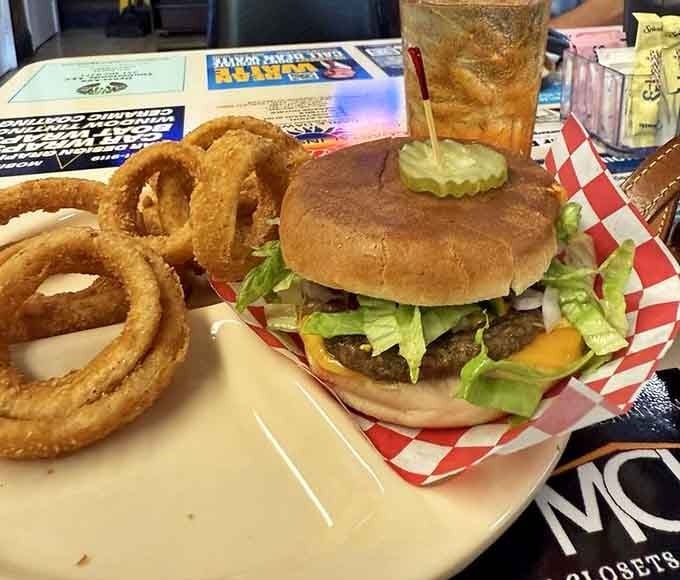 When you can't decide between fried chicken and sides, this plate says "why choose?" and delivers Southern abundance.
