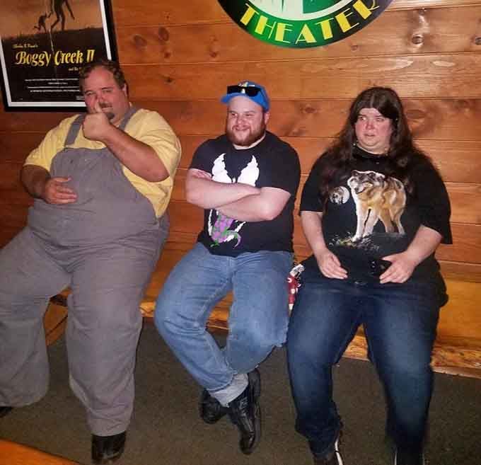 Visitors can't help but smile when surrounded by this much Bigfoot enthusiasm and genuine mountain hospitality.