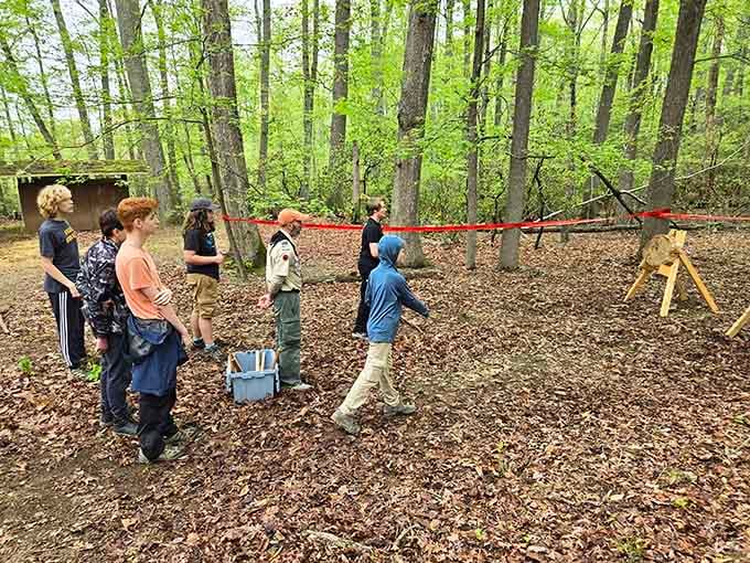 Axe throwing brings out everyone's competitive spirit in the safest, most supervised lumberjack fantasy possible.