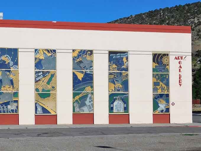 The Art Gallery's stained glass windows transform sunlight into a kaleidoscope of colors that would make Instagram filters jealous.