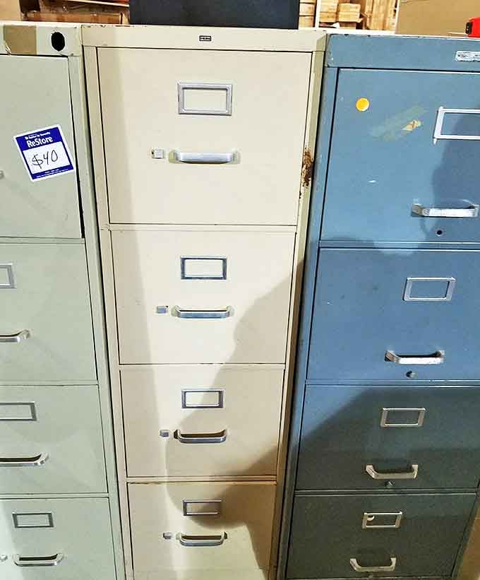 Office organization doesn't have to break the bank&mdash;these sturdy metal soldiers are ready to wrangle your paperwork.