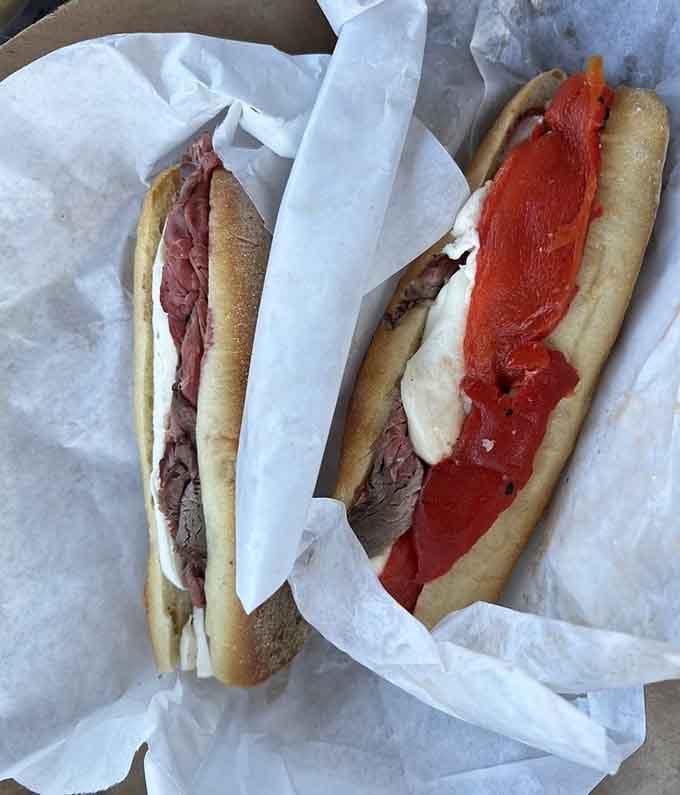 Two sandwiches, infinite possibilities, and enough fresh mozzarella to make you question every other lunch decision you've ever made in life.