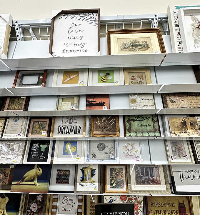 Wall art for every taste&mdash;from inspirational quotes to vintage prints. "Our love story is my favorite" and so is finding the perfect frame.