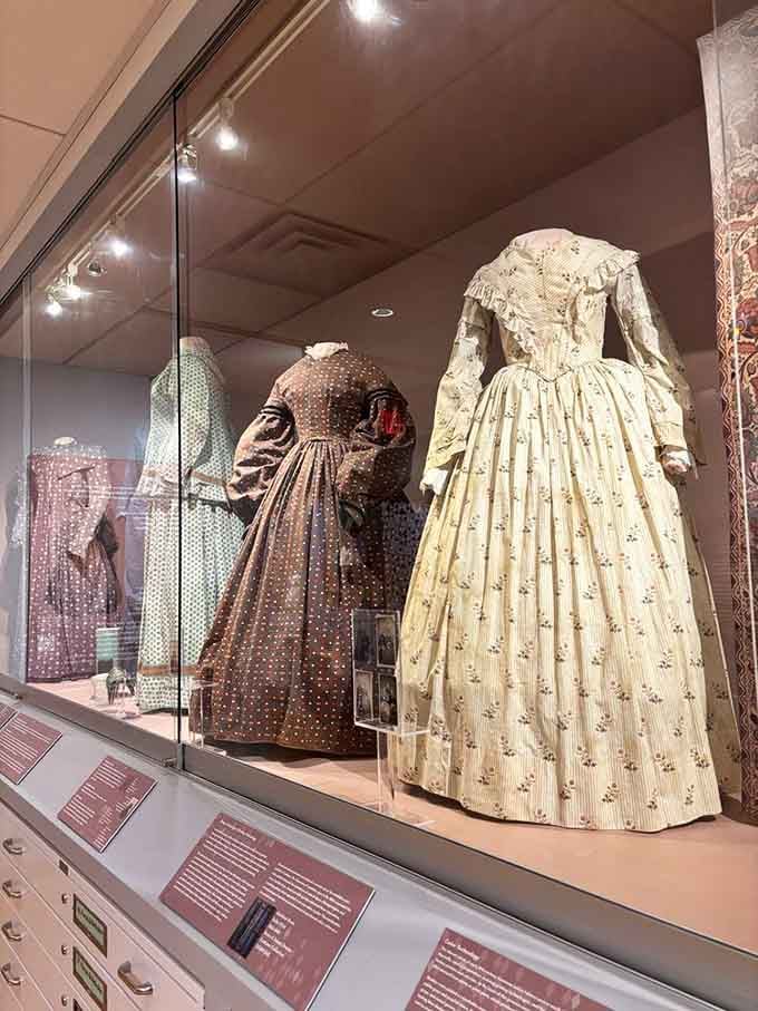 These exquisite period dresses showcase fashion when getting dressed required an engineering degree and serious patience.