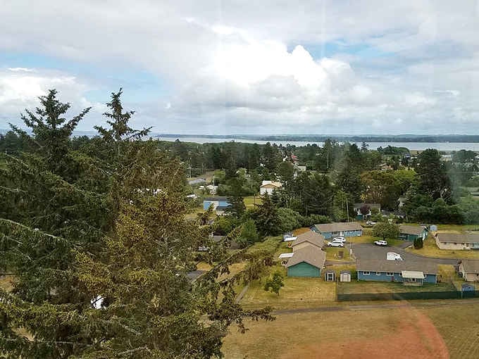 Climb 135 steps and this is your reward: endless ocean views that make every burning calf muscle completely worthwhile.