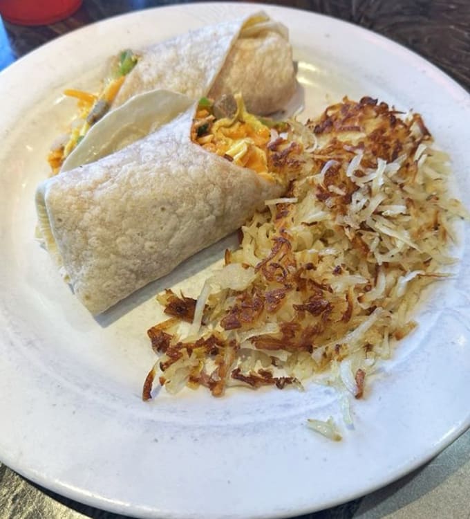 When your breakfast burrito needs backup dancers, crispy hash browns step up to steal the show every single time.