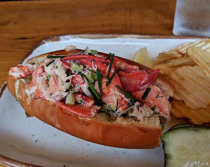 A lobster roll in Detroit proves that great food knows no geographical boundaries or silly rules.