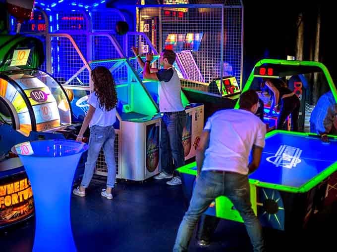 When the whole crew gets into it, even mini golf becomes an epic family showdown.