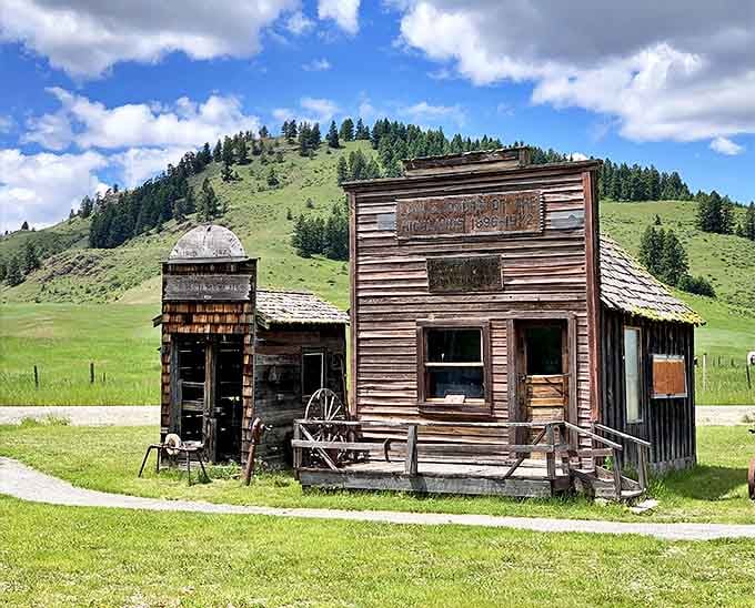 Old Molson's weathered wooden storefronts whisper tales of frontier determination, standing as monuments to the kind of grit that built towns where common sense said none should exist.