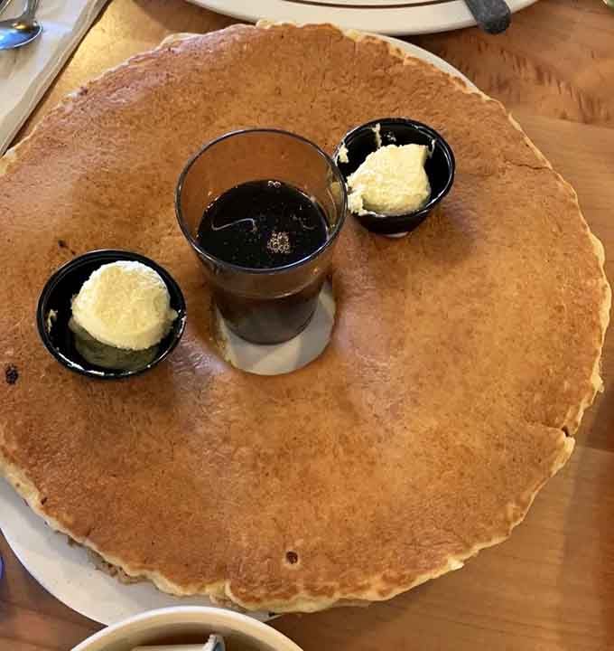 When your pancake needs its own zip code, you know you're in the right place for breakfast.
