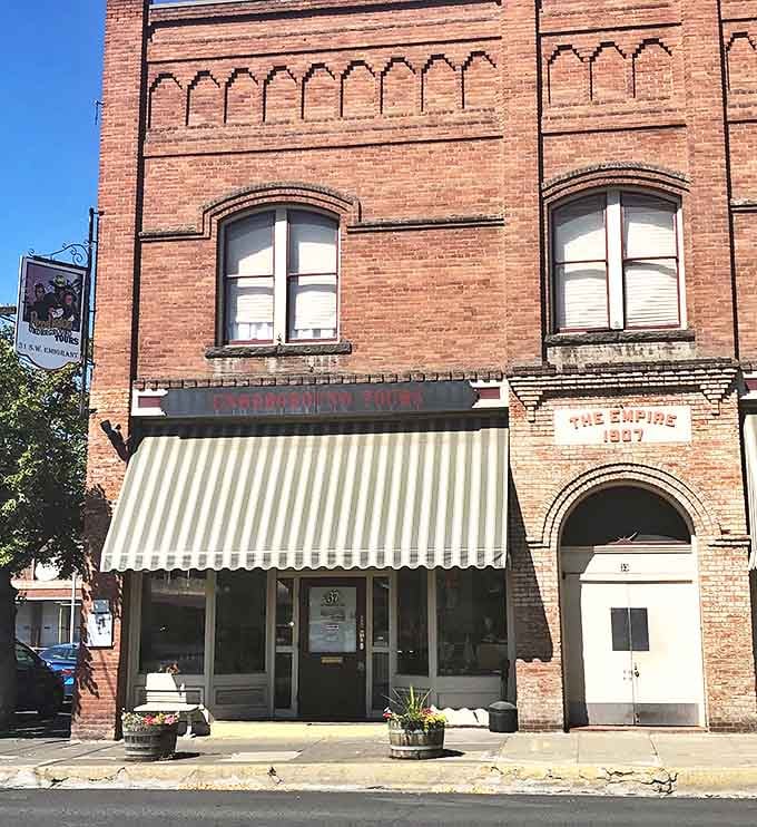 Historic brick buildings tell stories without saying a word. Downtown Pendleton wears its history proudly, with architectural details that demand a second look.