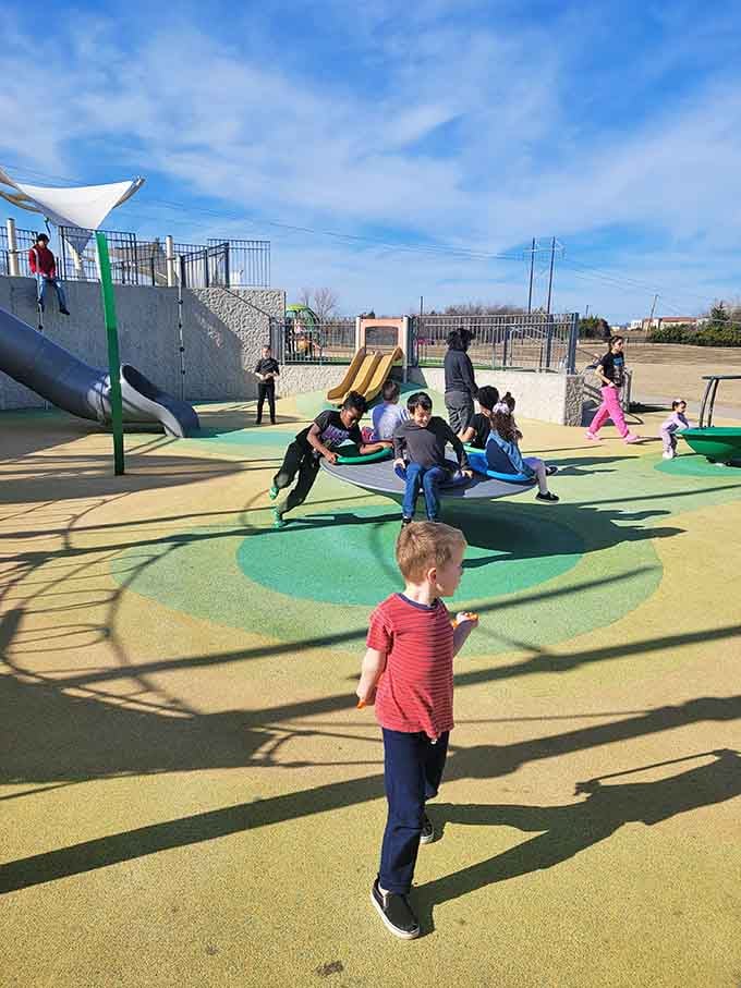 Kids discovering that the best kind of exercise is the kind that doesn't feel like exercise at all.