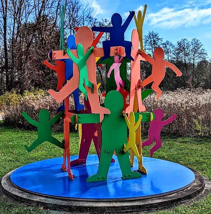 Colorful silhouettes celebrating the universal language of play, reminding us that joy needs no translation or instruction manual.