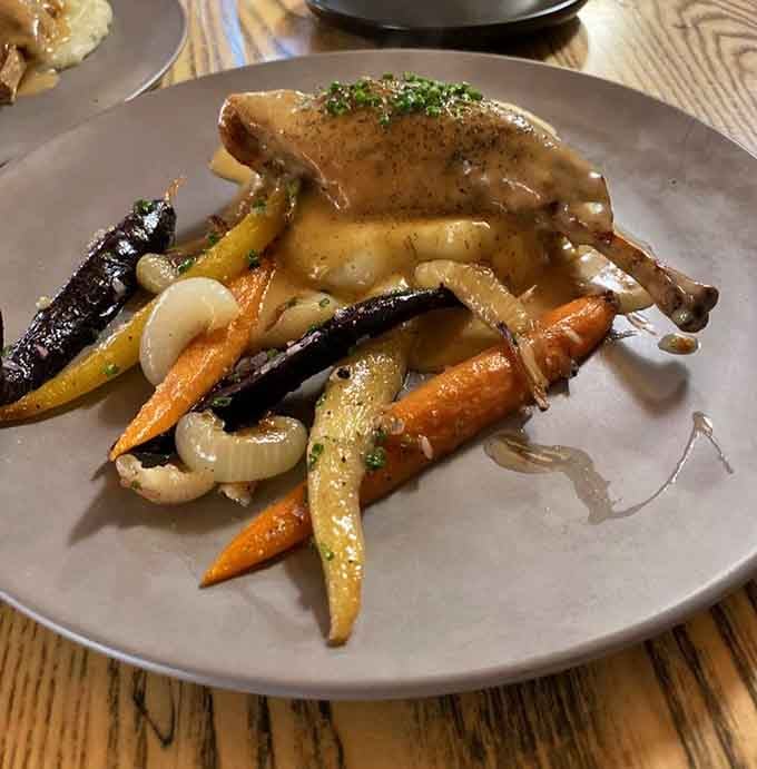 The rabbit leg with rainbow carrots tells the story of South Dakota in one plate&mdash;rustic, refined, and impossibly delicious.