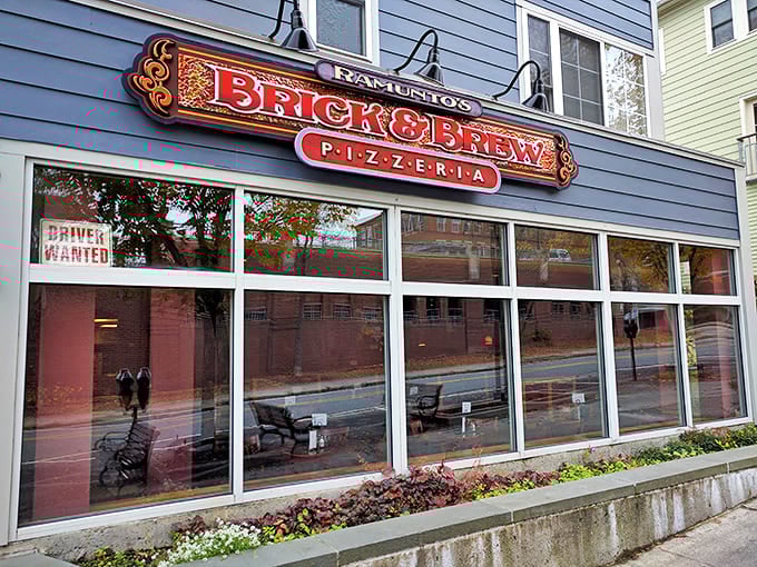 Ramunto's Brick & Brew Pizzeria stands ready to satisfy those inevitable pizza cravings that follow a day of New Hampshire adventures.