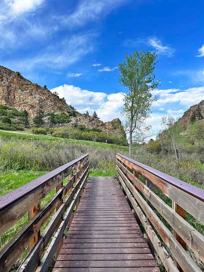 Wooden boardwalks guide you gently through delicate ecosystems while keeping your hiking boots relatively clean and mud-free.