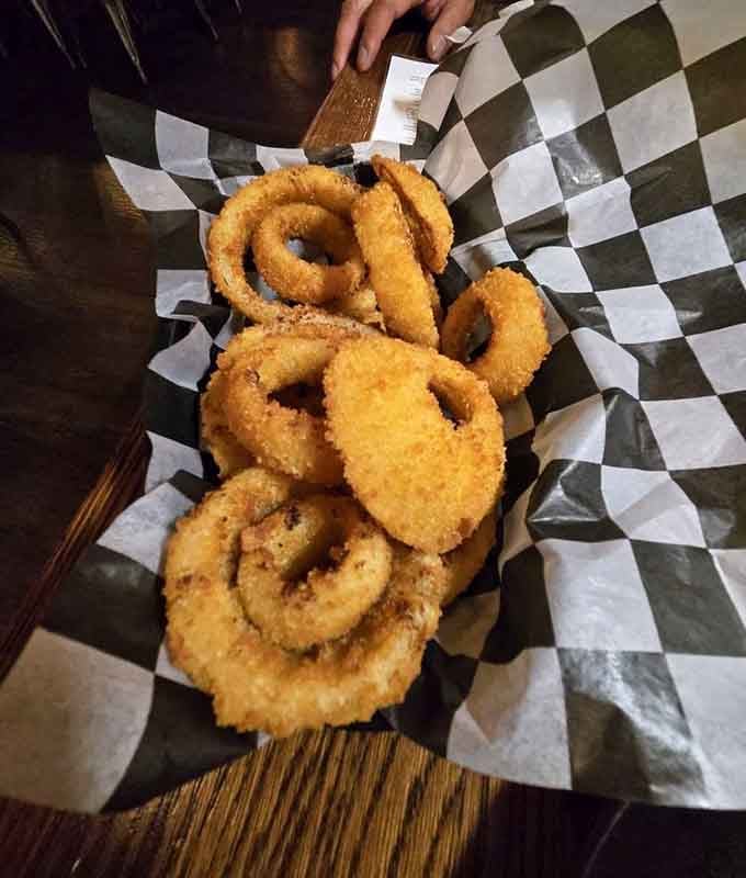 These perfectly breaded onion rings are so good, you'll want to classify the recipe as top secret.