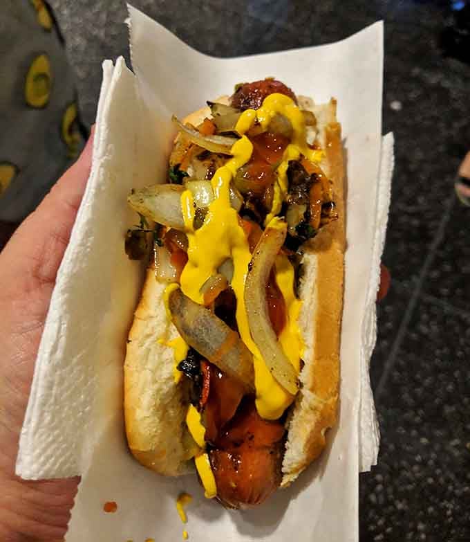 A proper LA street dog gets the cantina treatment, complete with all the toppings your heart desires.