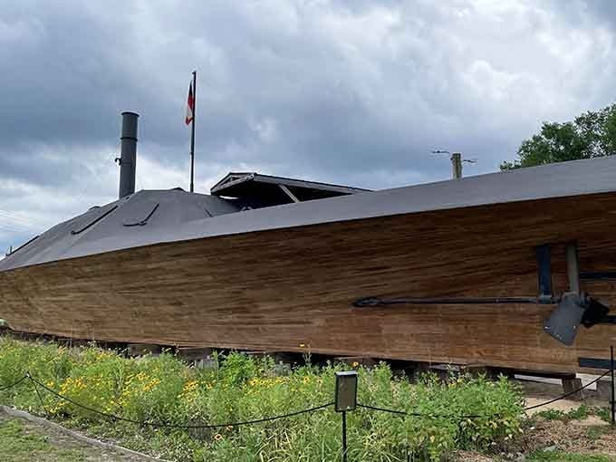 The CSS Neuse II sits as a reminder that history happened here, and you can see it without fighting crowds.